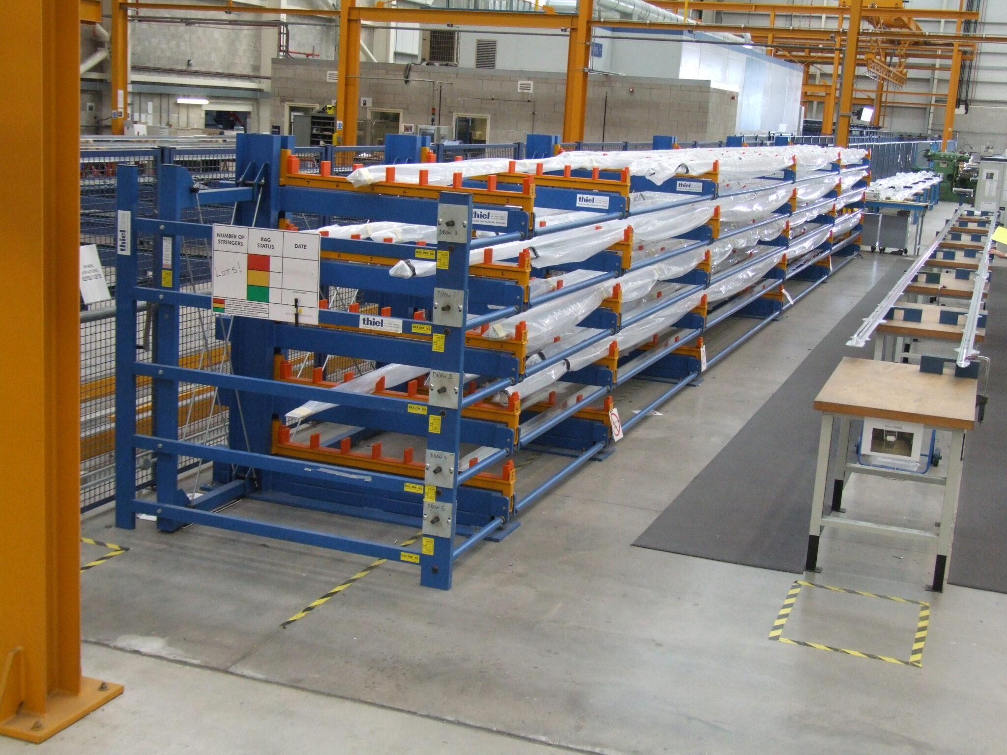 THIEL long goods storage — Safe & organised handling - THIEL Storage ...